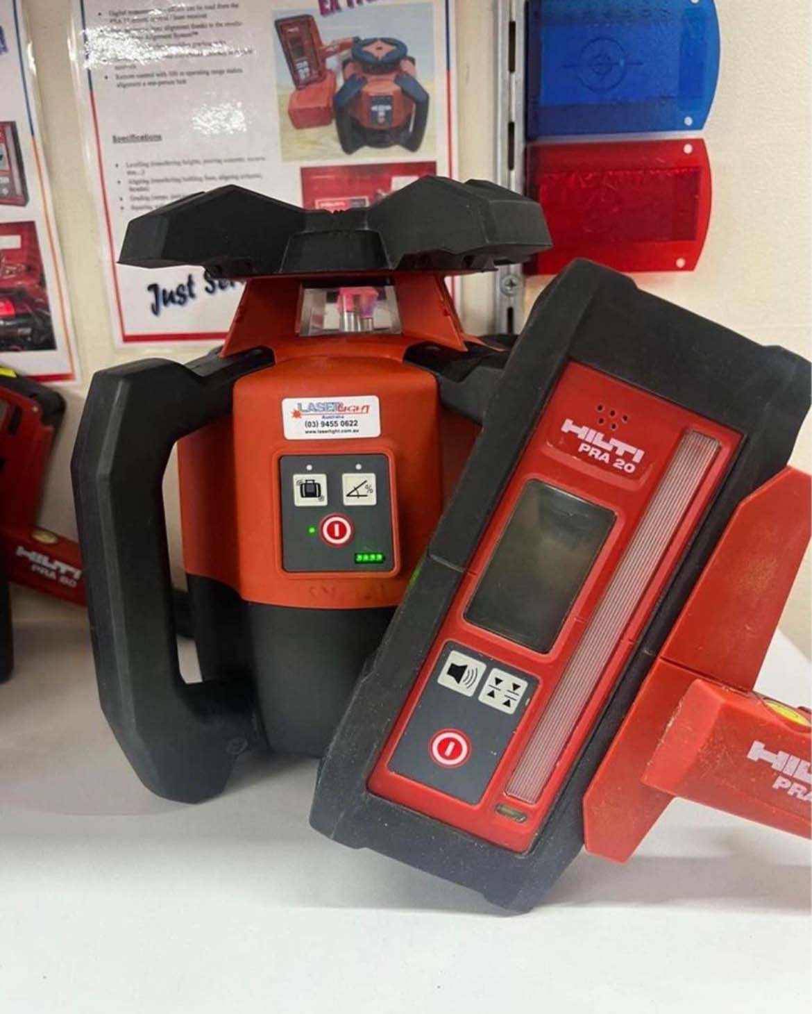 Refurbished Lasers: Hilti PR 2 HS A12 laser Level with PRA 20 Increment ...