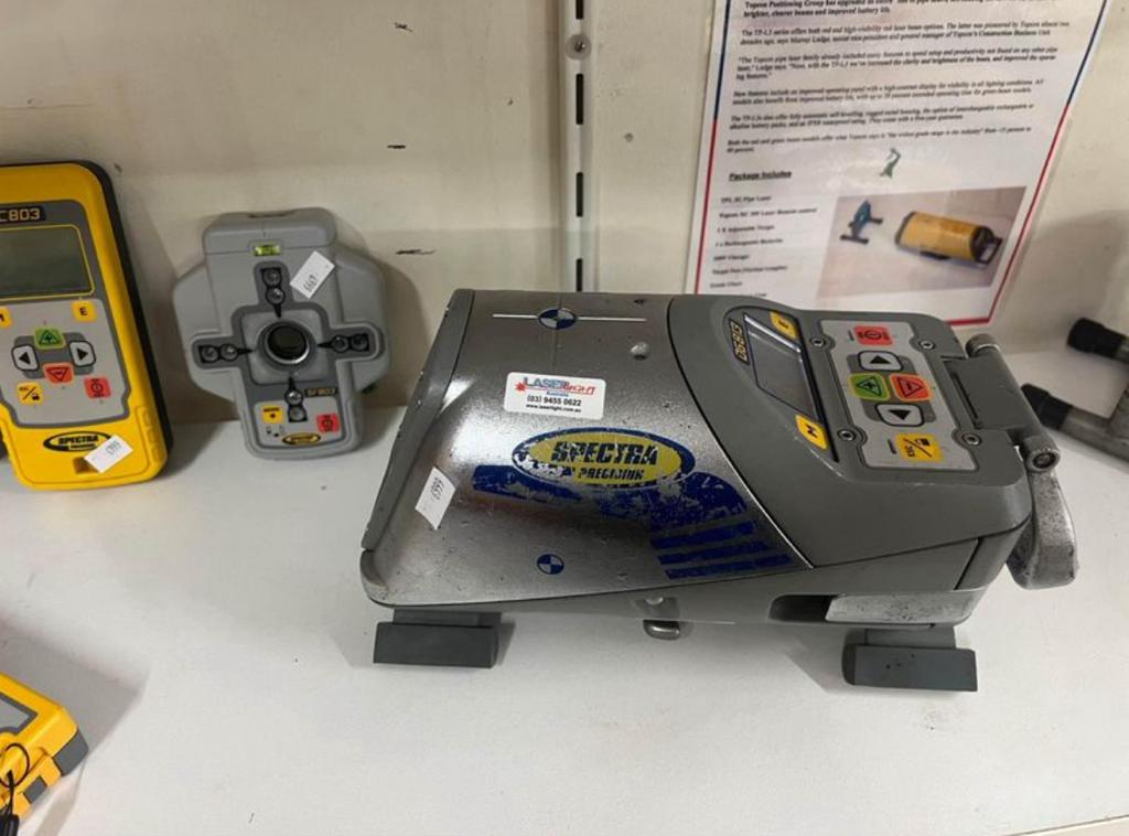 Refurbished Lasers: Spectra DG 813 Red Beam Pipe Laser