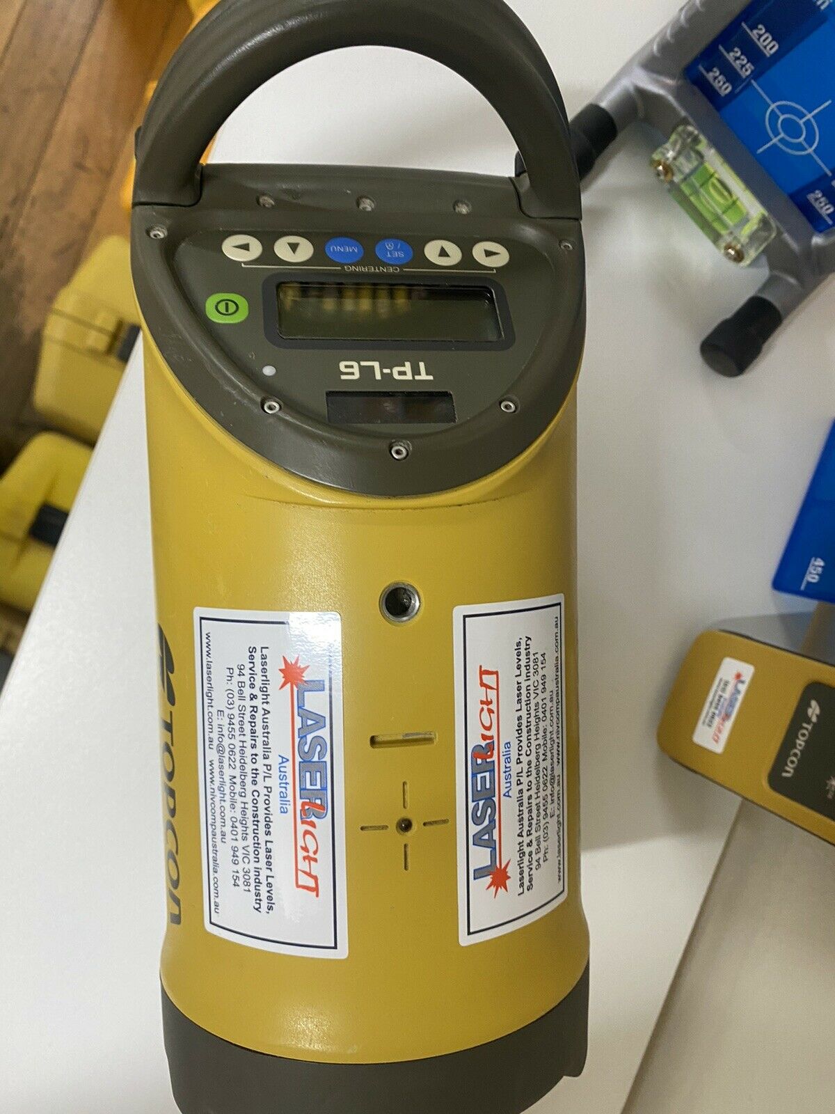Refurbished Lasers: Topcon TPL 6 Green Pipe Laser Level