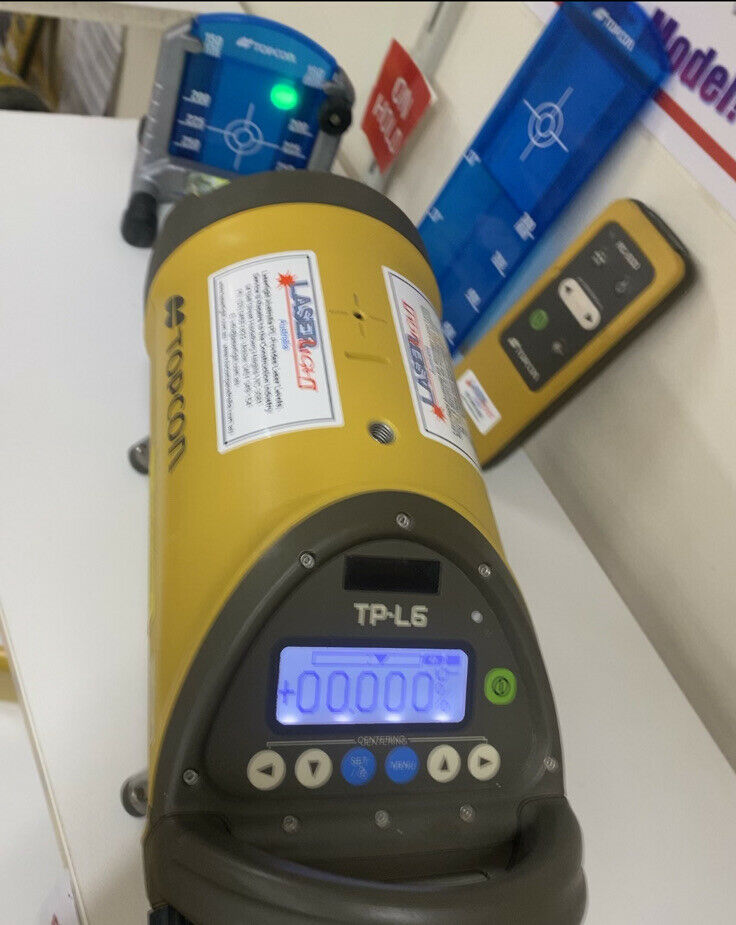 Refurbished Lasers: Topcon TPL 6 Green Pipe Laser Level