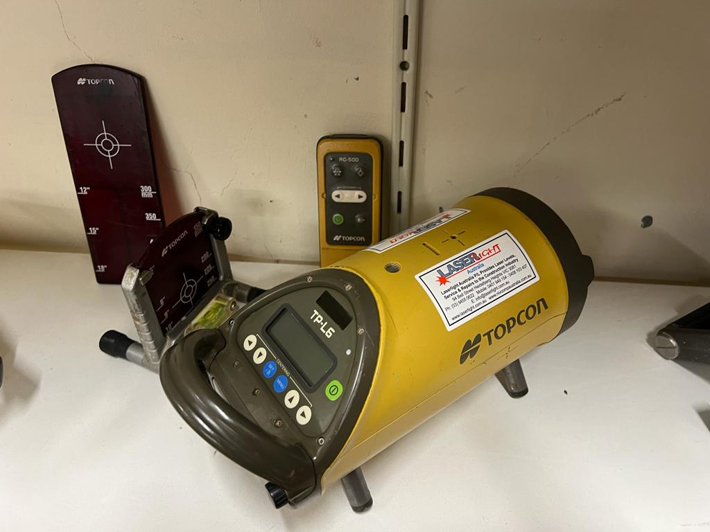 Refurbished Lasers: Topcon TP-L6 RED Pipe Laser