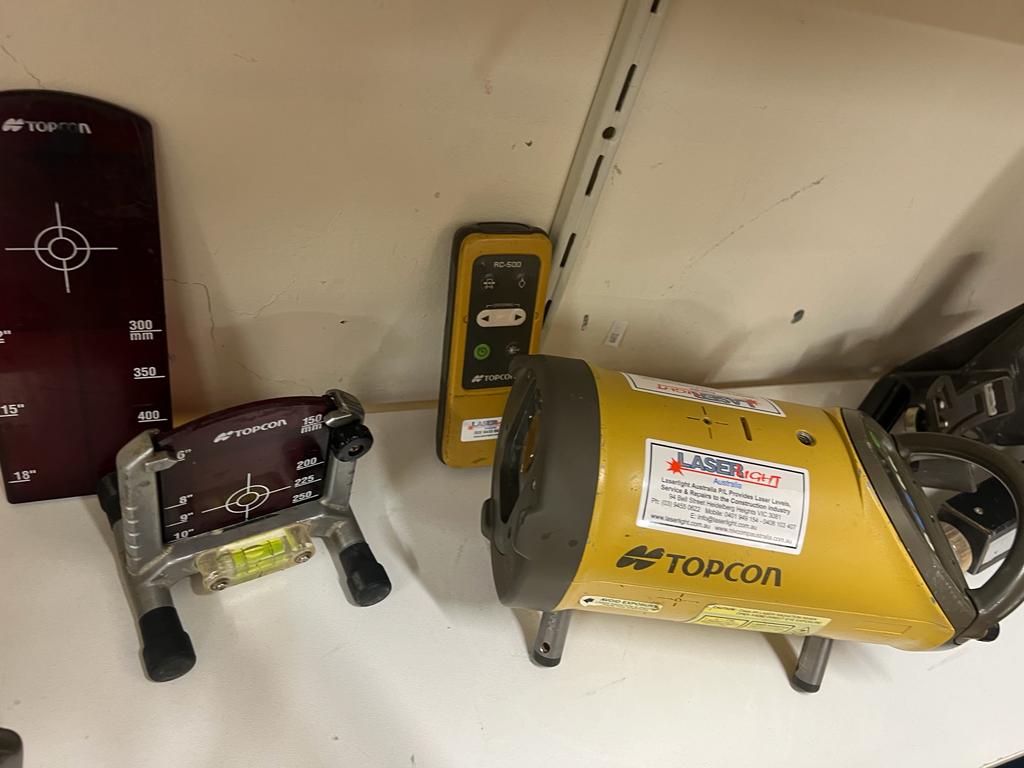 Refurbished Lasers: Topcon TP-L6 RED Pipe Laser