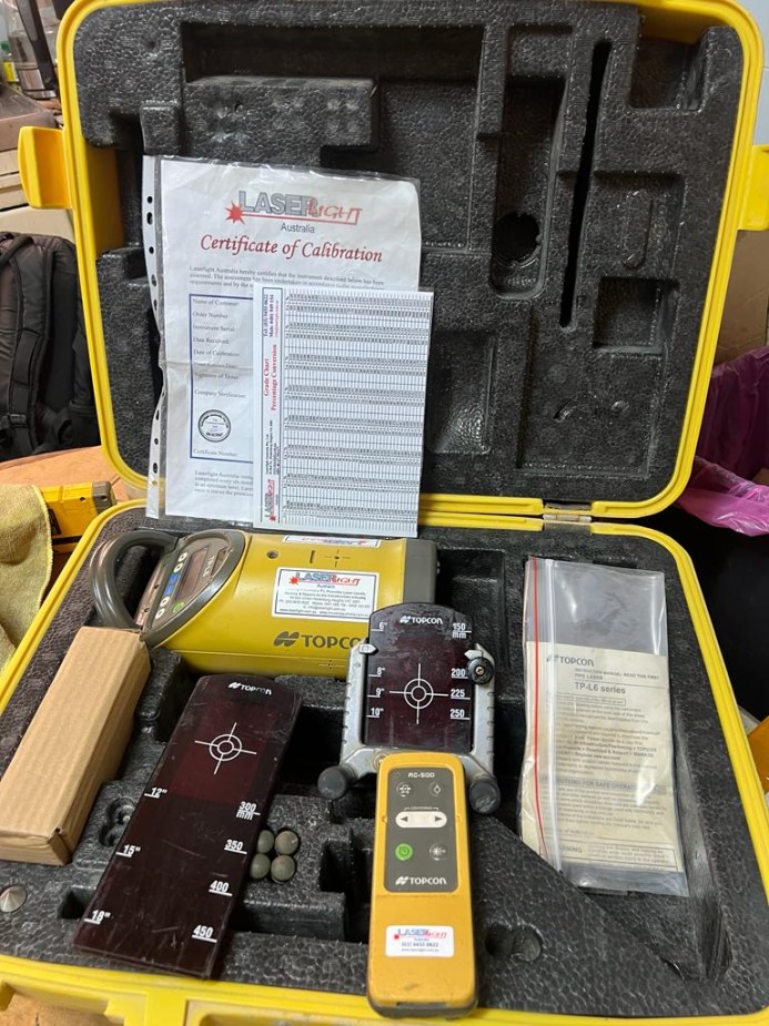 Laser Levels and Pipe lasers only from Laserlight Australia