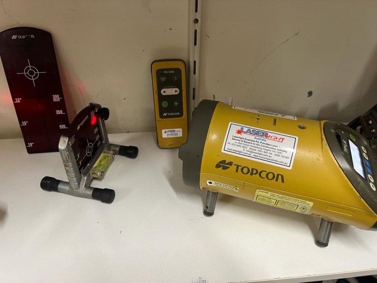 Refurbished Lasers: Topcon TP-L6 RED Pipe Laser